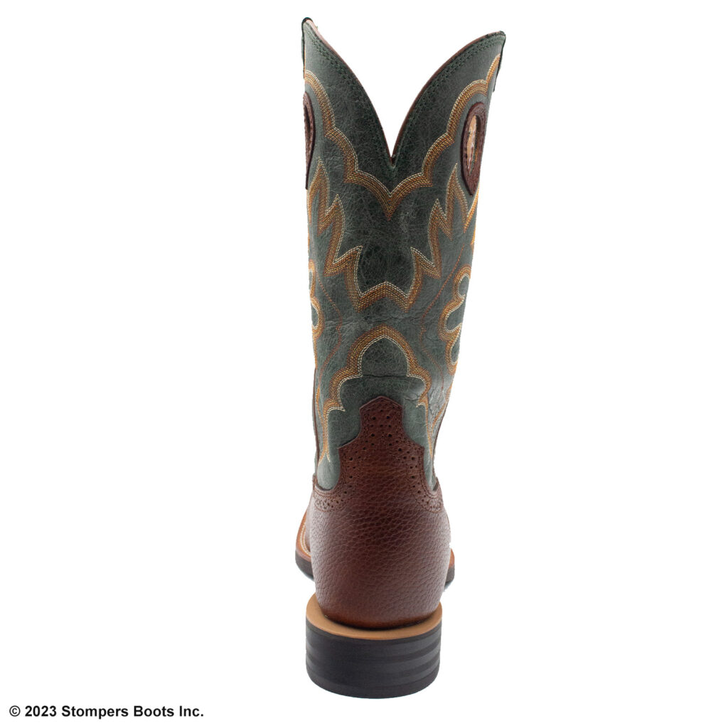 Twisted X 14" Brown Leather Cowboy Boots (12D) Square Toe