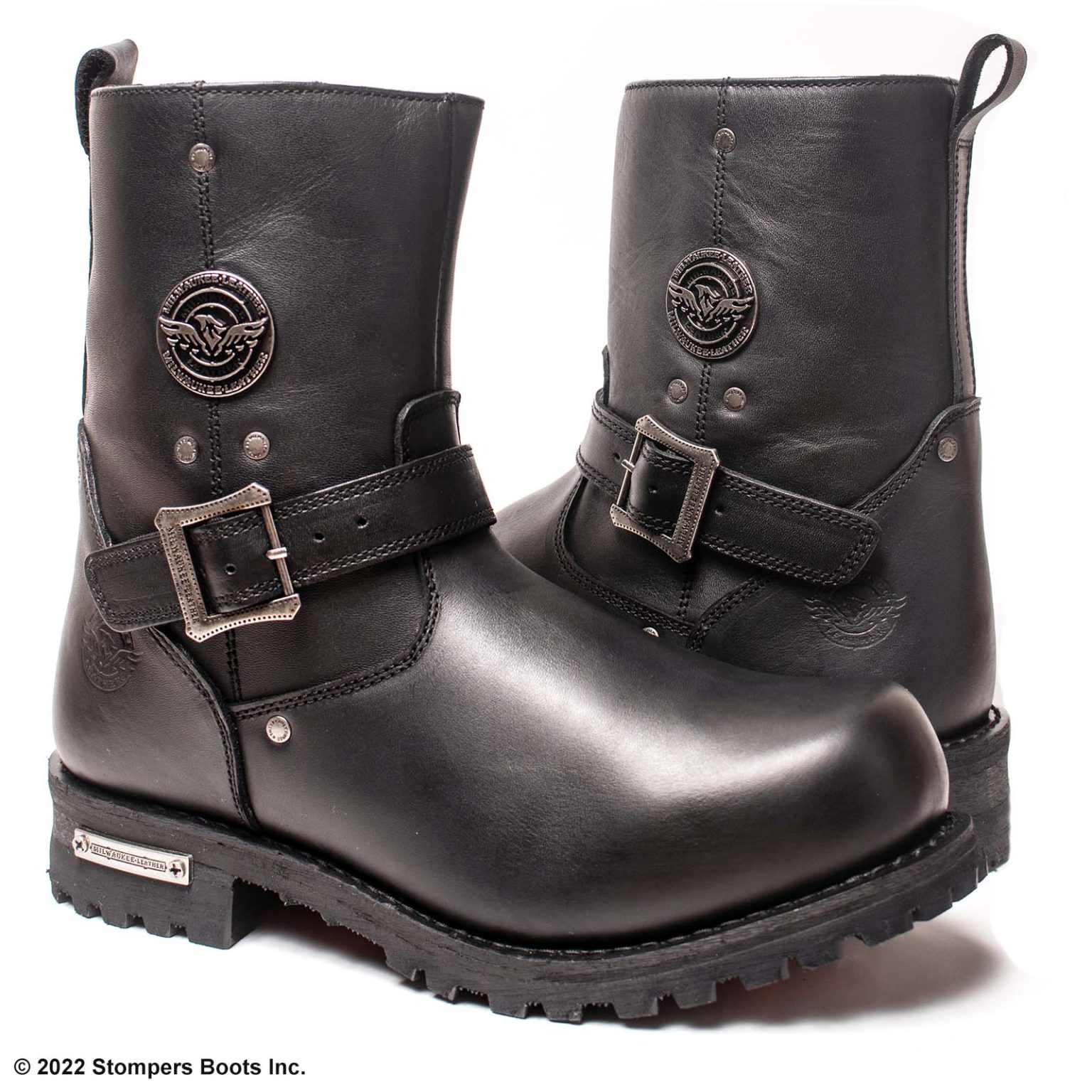 Leather Engineer Boots for Men & Women