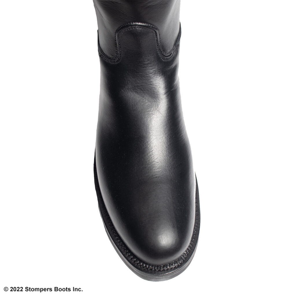 Dehner 16" Black Dress Leather Patrol Boots