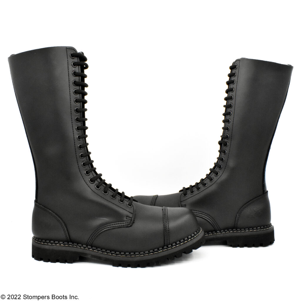 Grinders King Derby 20 Eye Steel Toe Leather Boots