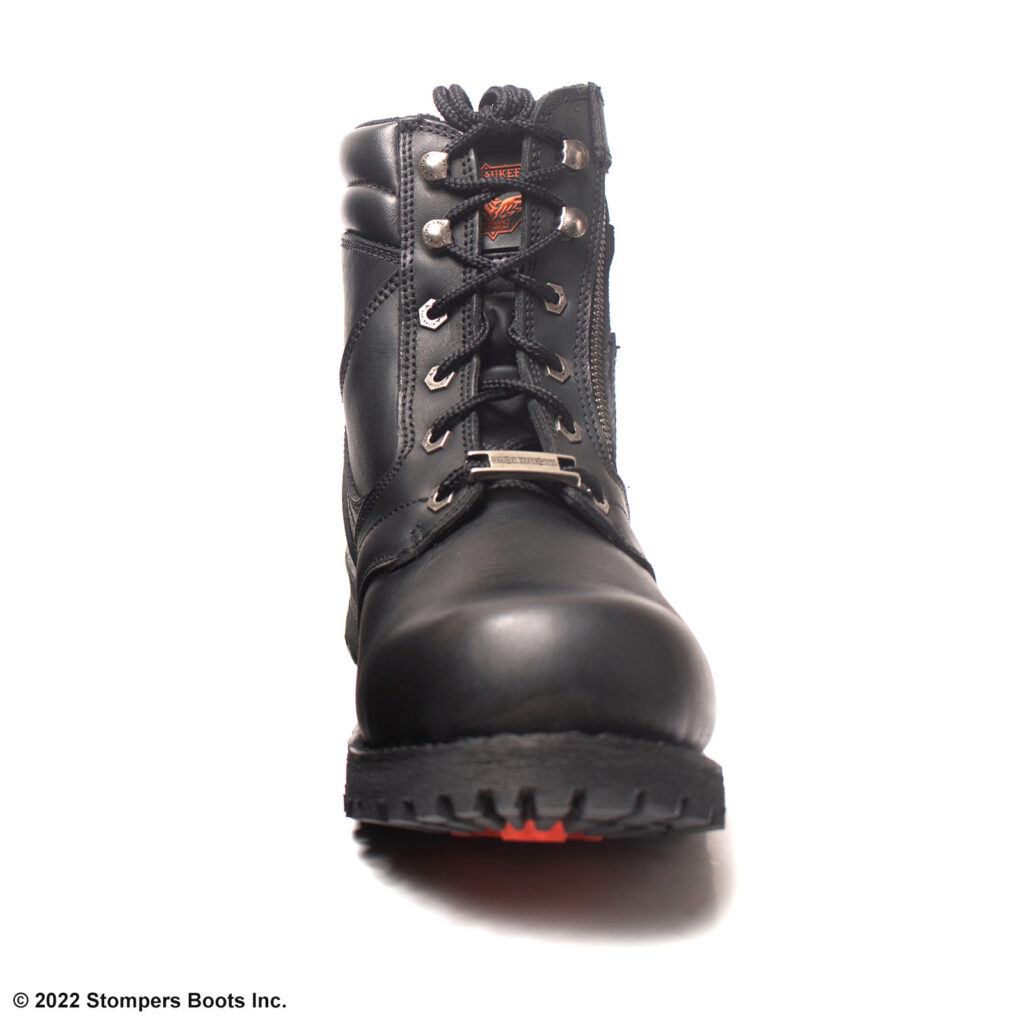 Milwaukee 6" Side-Zip Motorcycle Boots (Full-Grain Leather)