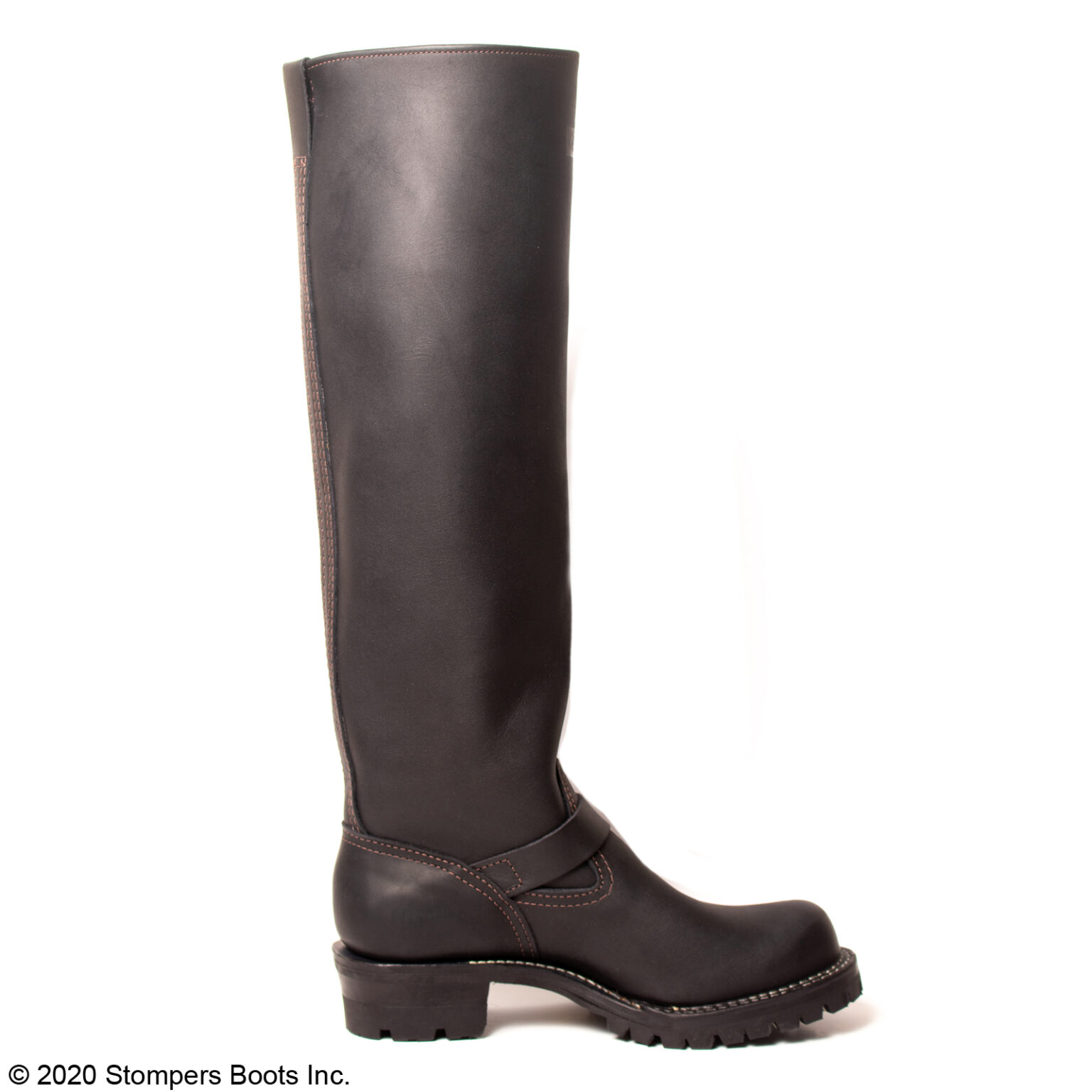Wesco Boss 20 Inch Black 3-Top Straps | Stompers Boots