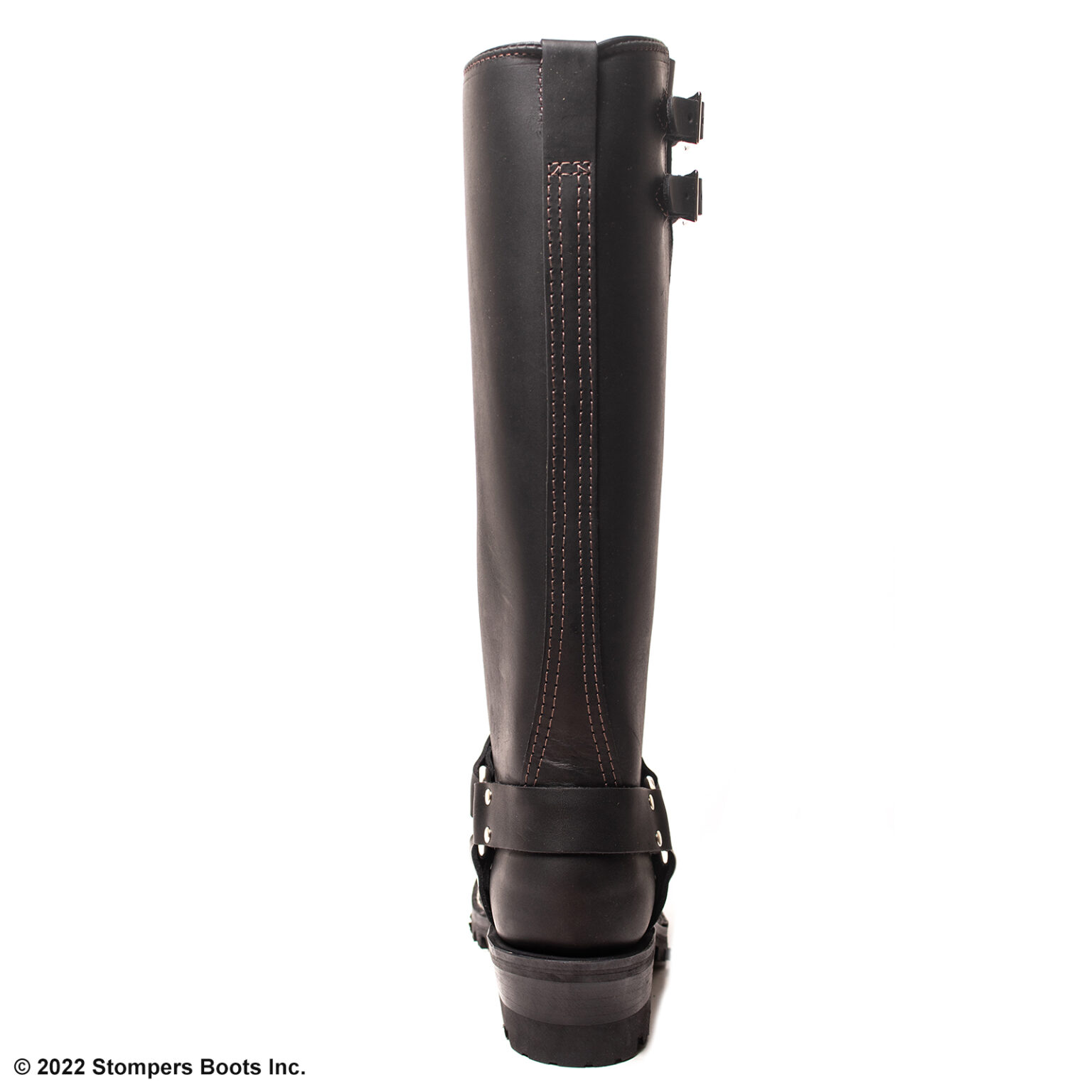 Wesco Harness 16 Inch Two Top Straps Calf Leather Lined Boots