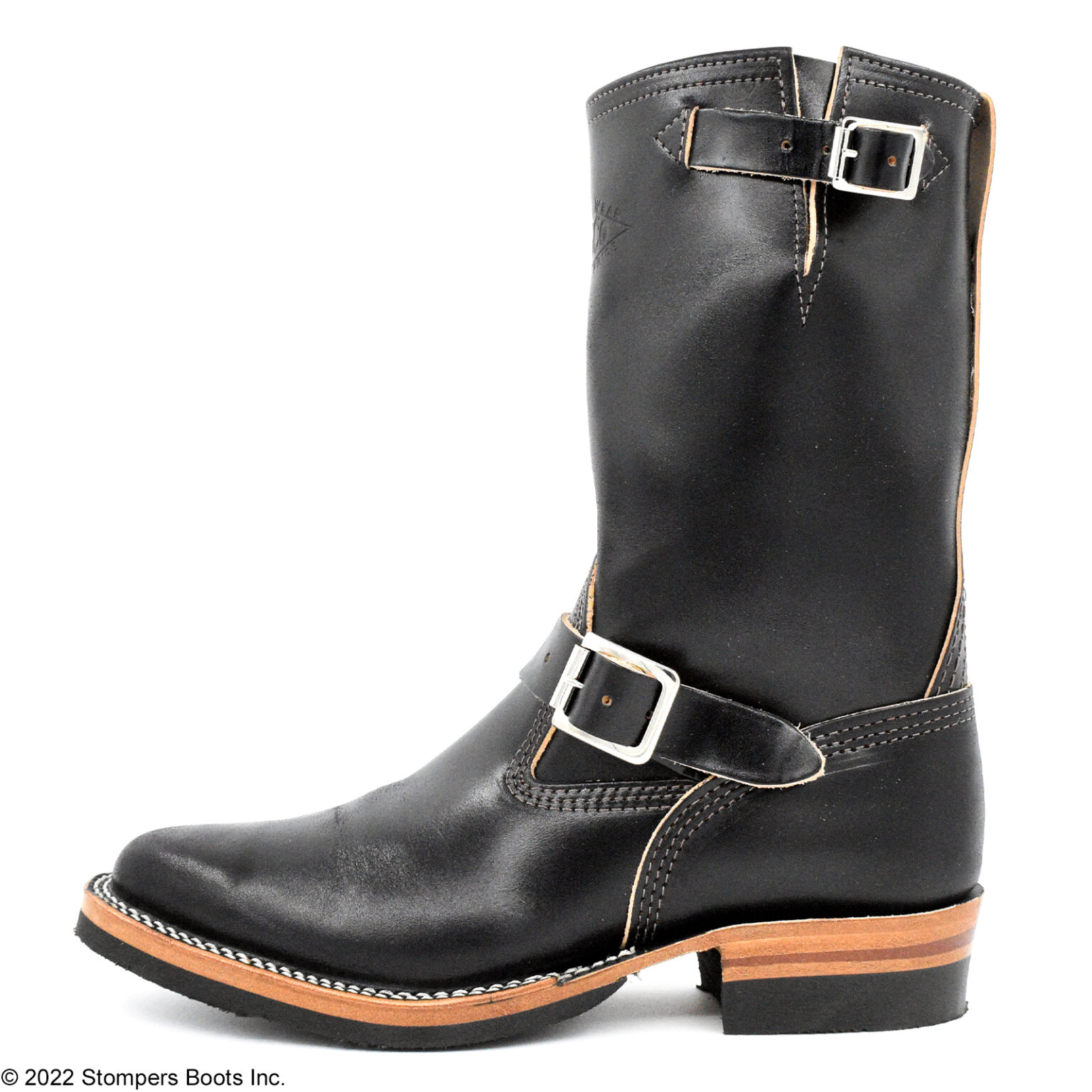 Wesco Mister Lou 10" Black Horsehide Leather Engineer Boots